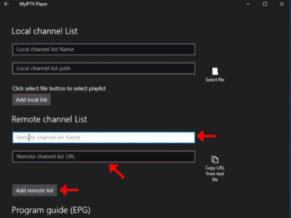 How to setup IPTV on Microsoft devices via MyIPTV Player? - Knowledgebase - GENIPTVPro
